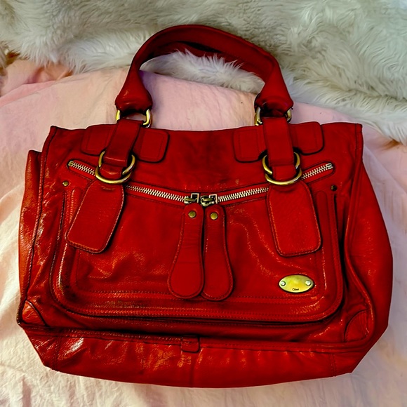 Chloe | Bags | Authentic Distressed Chloe Bay Bag Beautifully Worn And ...